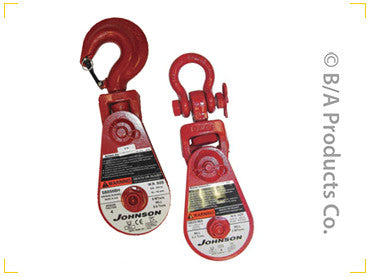 Gunnebo Johnson Snatch Blocks W/ Latch & Pin – chromewheelsimulators.com